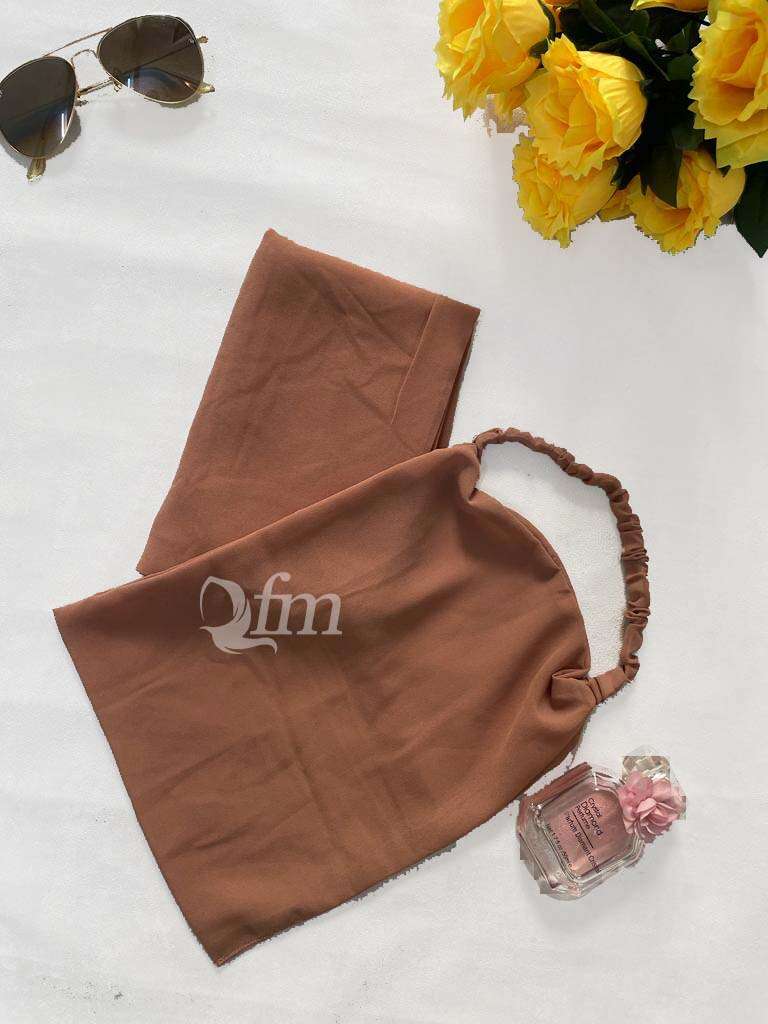 Tawny Brown Set Attires For Muslimah